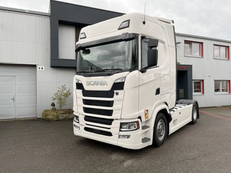 Scania S 500 SUPER - Retarder* Standklima* Leder* 2 Tanks* в Камиони в ...